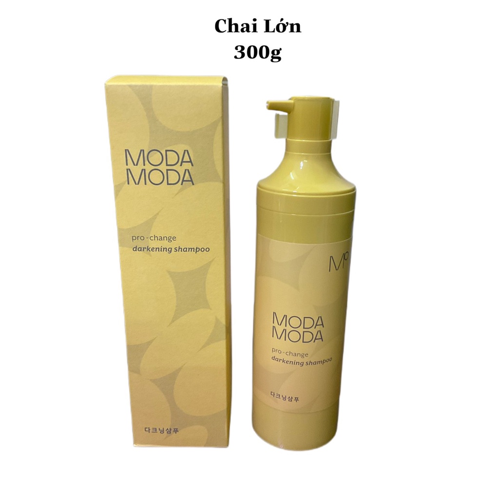 Dầu Gội Phủ Bạc Số 1 Hàn Quốc MODAMODA Pro-Change Darkening Shampoo | Shopee Việt Nam