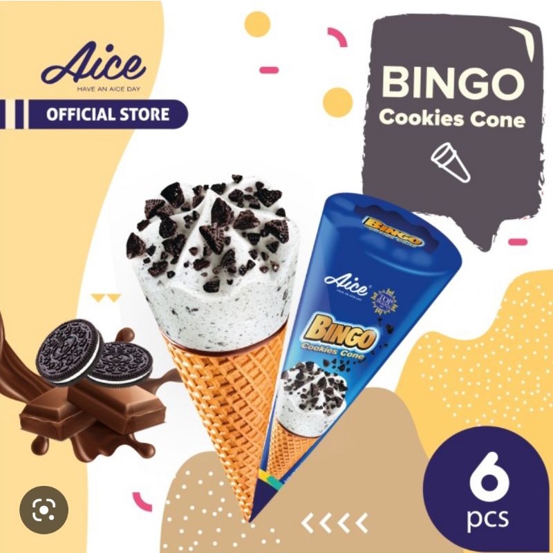 KEM AICE ỐC QUẾ OREO COOKIE | Shopee Việt Nam