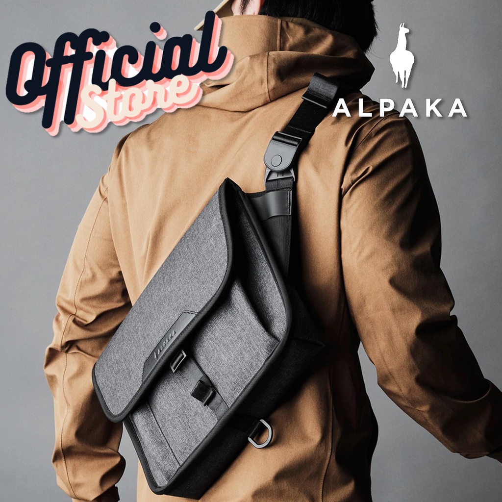 ALPAKA ALPHA SLING V2 TÚI MESSENGER VI MACBOOK PRO 13, HỘ CHIẾU, PHỤ ...