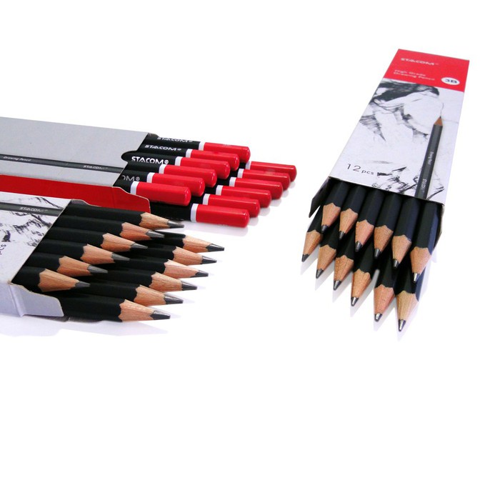 Hộp 12 Cây Bút Chì 2B Qili Pencil | Shopee Việt Nam