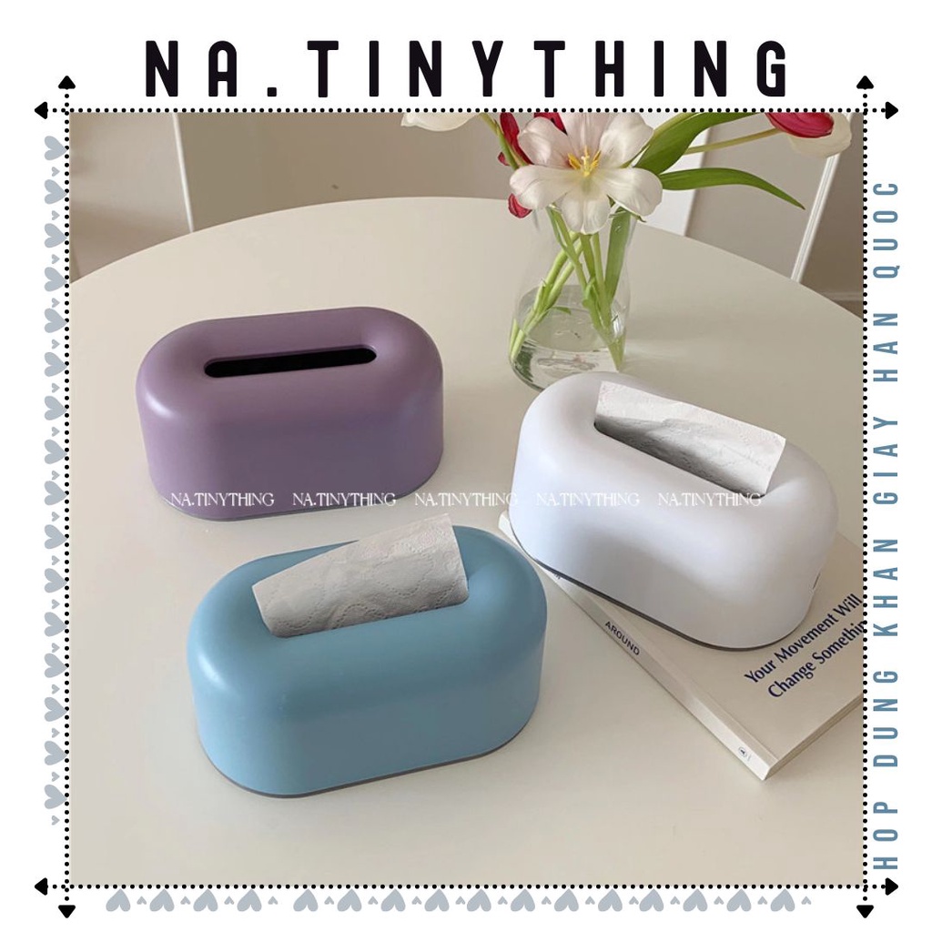 Hộp đựng khăn giấy để bàn Hàn Quốc NA0069 | Shopee Việt Nam