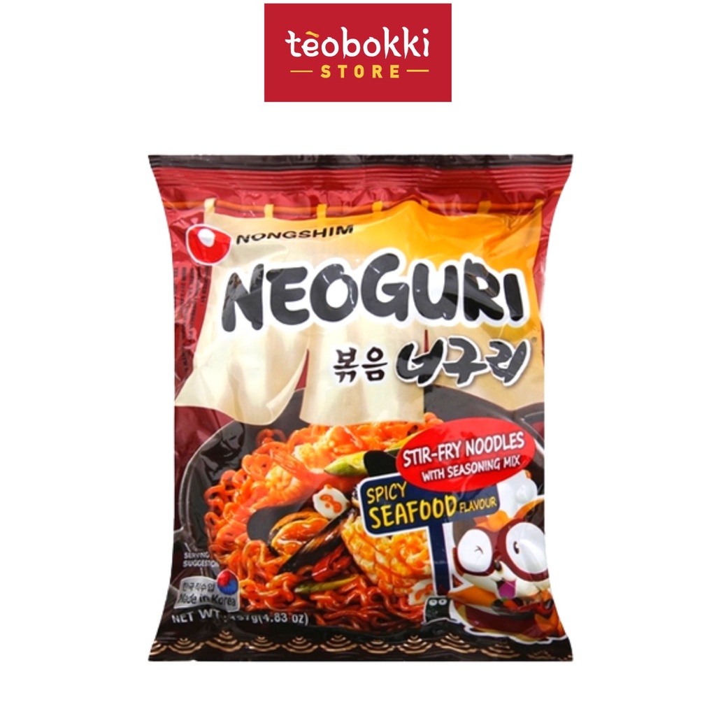 Mì xào khô Neoguri Nongshim 137g | Shopee Việt Nam