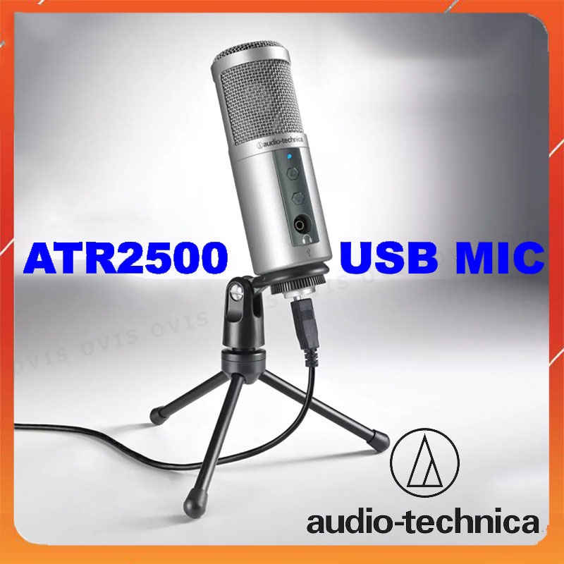 Micro thu âm condenser Audio Technica ATR2500-USB | Shopee Việt Nam
