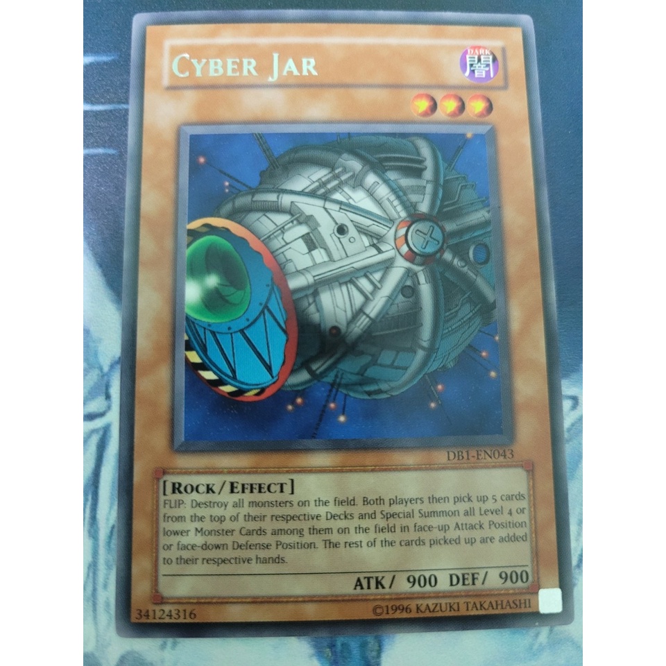 Thẻ bài Yugioh - TCG - Cyber Jar / DB1-EN043' | Shopee Việt Nam