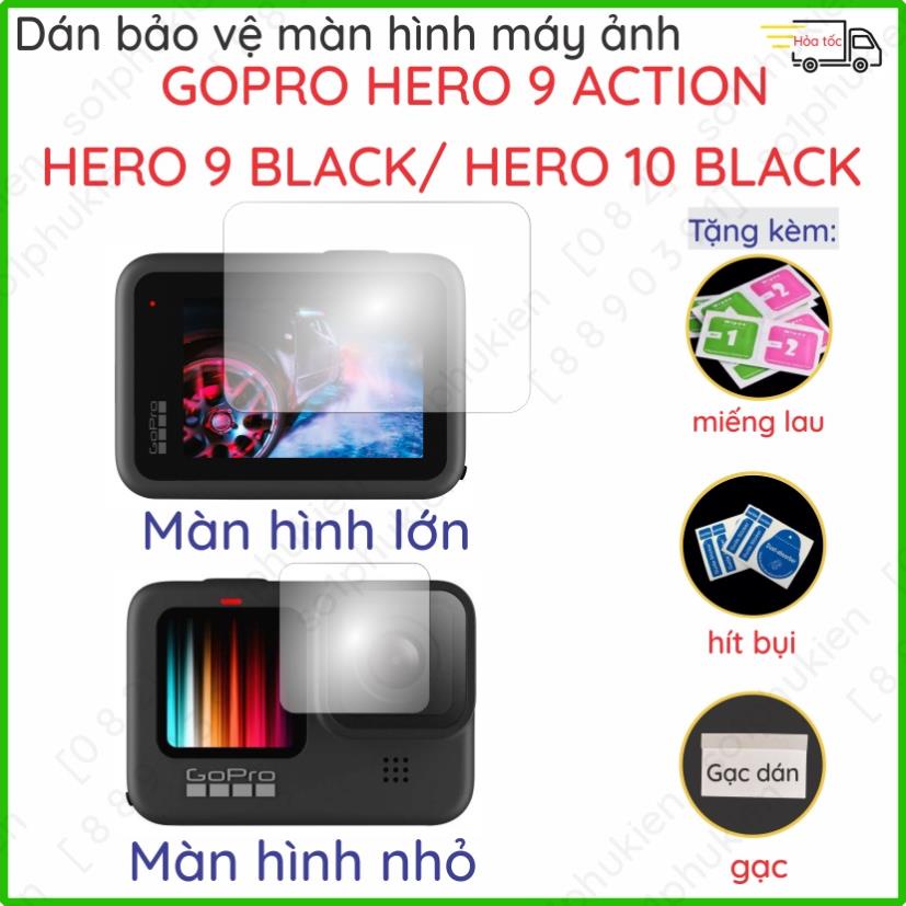Dán cường lực máy ảnh GoPro Hero 9 Action / Hero 9 Black / Hero 10 ...