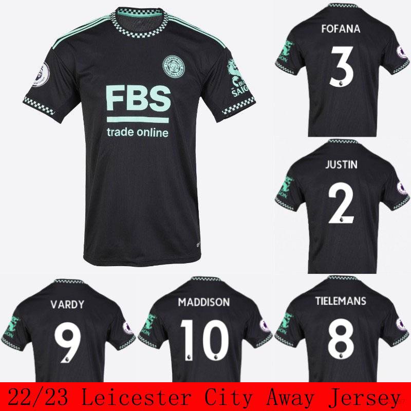 Áo Thun Bóng Đá Đội TY3 2022-2023 Leicester City Justin Vardy Maddison ...