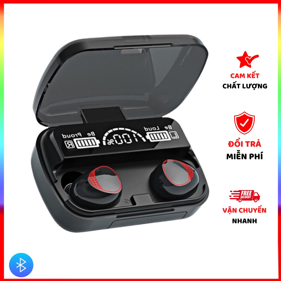 Tai Nghe Bluetooth M10 Pro Không Dây Phiên Bản Nâng Cấp Pin Trâu, Phiên Bản Quốc Tế Có Mic Nghe ...