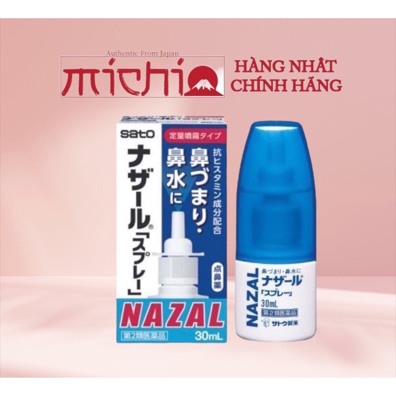 Đánh giá thuốc xịt mũi nazal nhật bản 30ml và tác dụng nhanh chóng