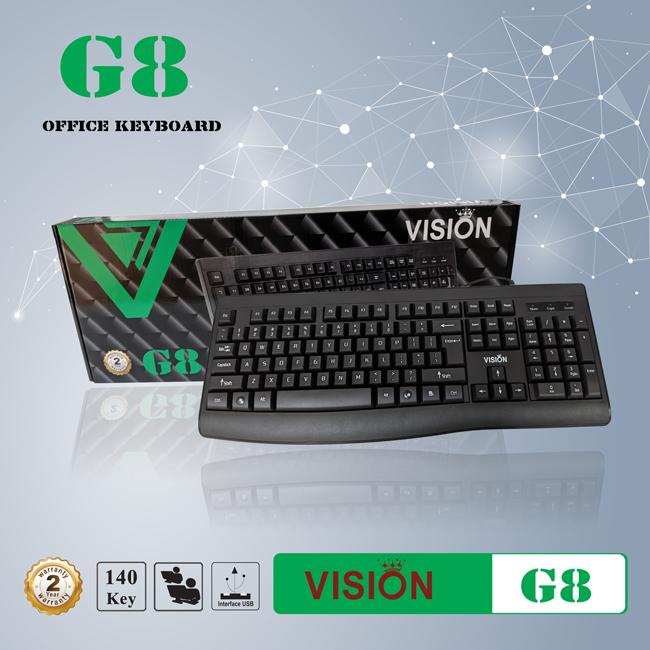 Combo Phím Chuột có dây . Combo Keyboard + Mouse VISION G8 Chính hãng ...
