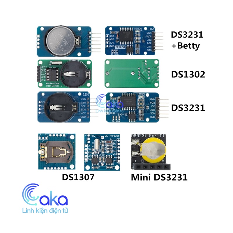 DS3231 AT24C32 IIC Module DS1302 Module Đồng Hồ DS1307 Module Thời Gian ...