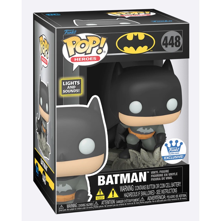 Đồ chơi mô hình funko pop 448 Batman Lights & Sound - DC | Shopee Việt Nam