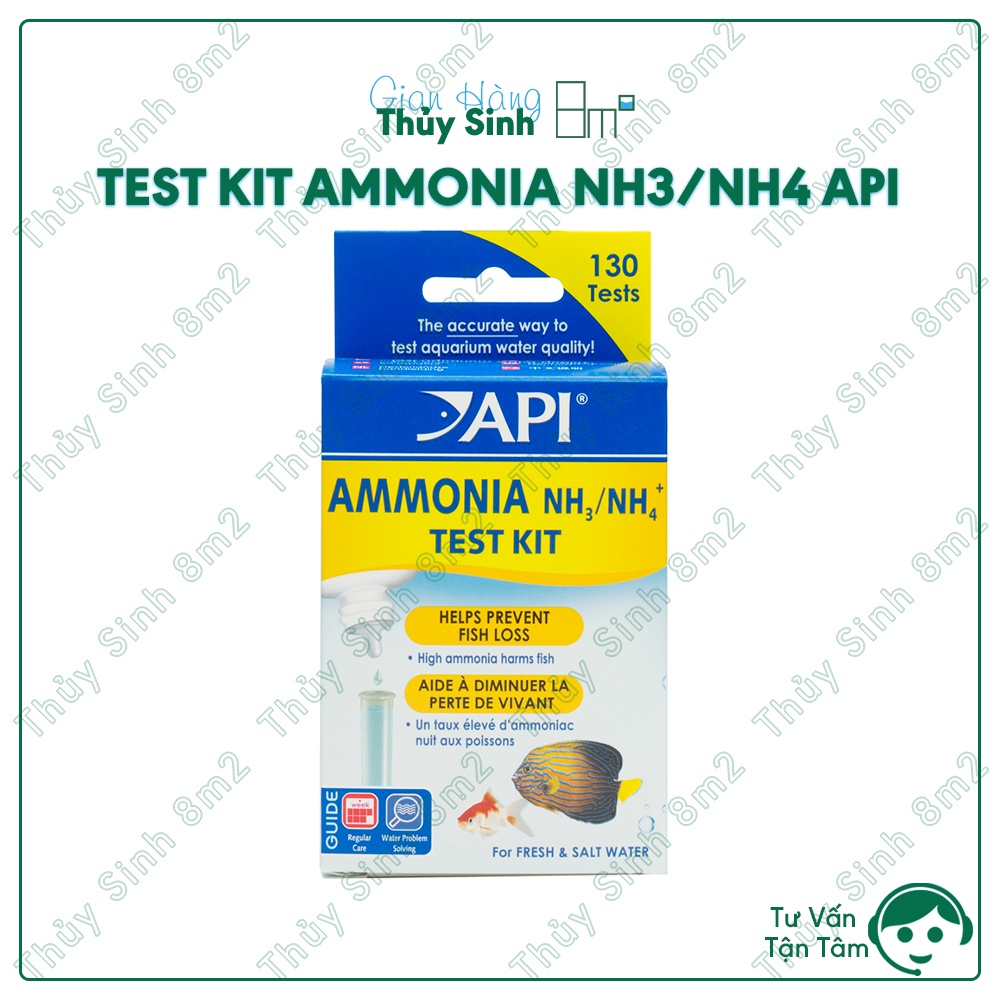 Test NH3 NH4 API | Test Amoniac Nước Ngọt, Nước Mặn | 8m2 | Shopee Việt Nam