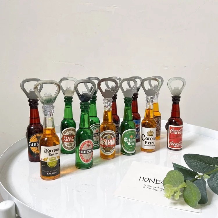 Đồ khui bia mini hình chai bia có nam châm hít tủ lạnh | Shopee Việt Nam