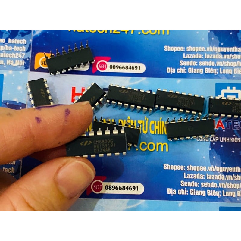 IC NGUỒN CM6800G DIP mới chính hãng 100% | Shopee Việt Nam