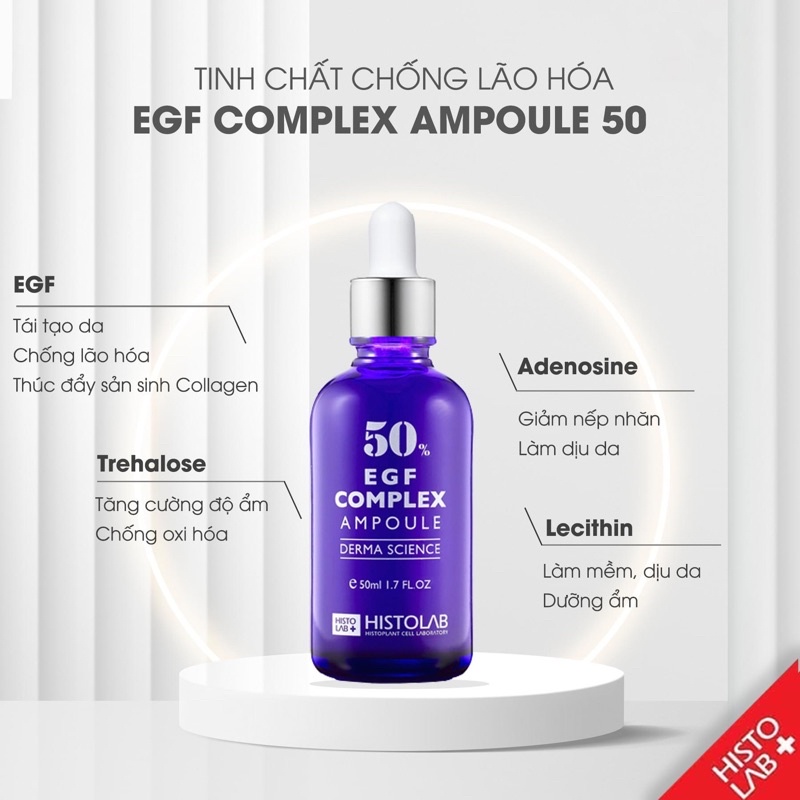 [HISTOLAB] Serum Chống Lão Hoá 50 EGF 50ML | Shopee Việt Nam