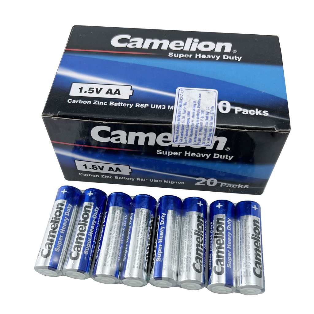 (Hàng Công ty) Hộp 40 viên pin tiểu Camelion 2A/ AA 1.5V - Camelion AA ...