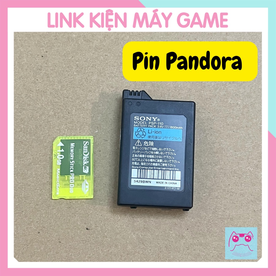 Pin Pandora dành Cho PSP 1000/2000 Unbrik | Shopee Việt Nam