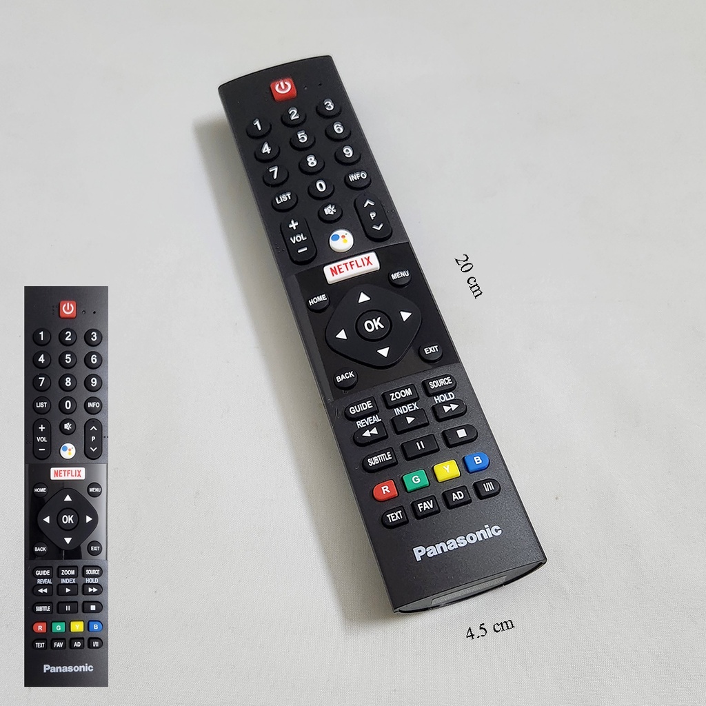 Remote điều khiển Tivi Panasonic giọng nói chính hãng nút NETFLIX không ...