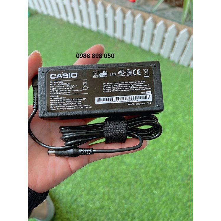 Adapter nguồn đàn piano Casio 24V 2.5A | Shopee Việt Nam