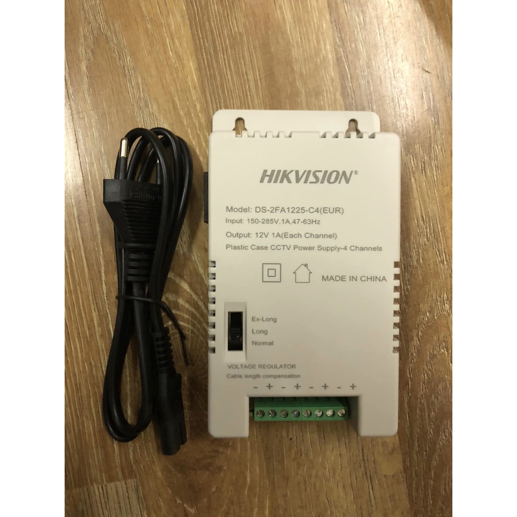 Nguồn Tổng 4 Camera Và 8 Camera Hikvision Chính Hãng 48w 60w Ds 2fa1225