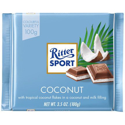 Socola Ritter Sport Colofull thanh 100gr (đủ vị) | Shopee Việt Nam