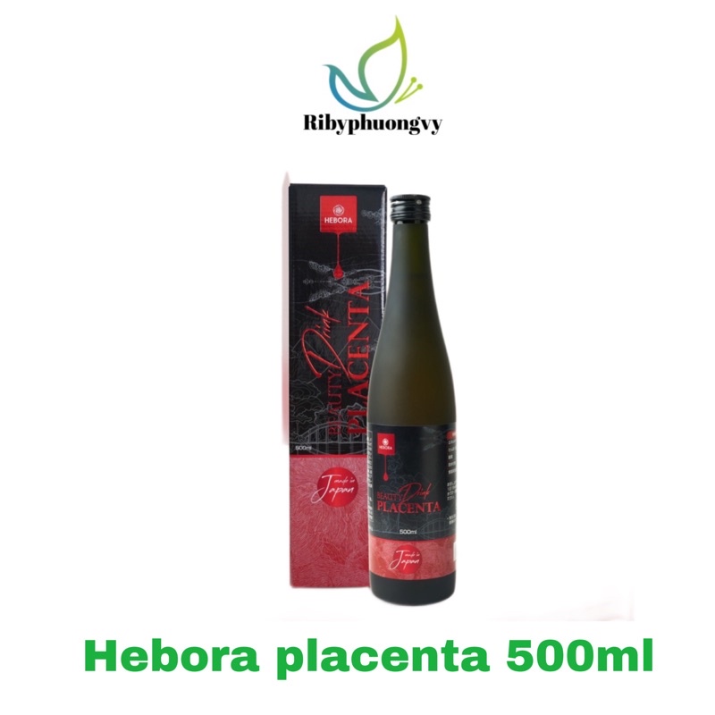 Hebora Placenta nước uống đẹp da nhau thai Nhật Bản | Shopee Việt Nam