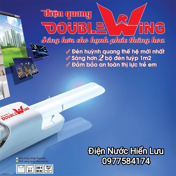 Bộ Đèn DOUBLEWING Điện Quang - 72W - Bảo Hành Chính Hãng | Shopee Việt Nam