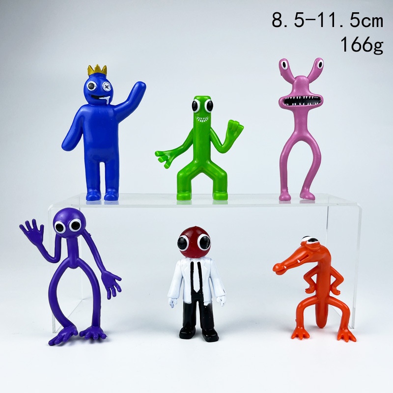 Bộ mô hình Rainbow Friends game Roblox gồm 6 nhân vật mẫu 6A | Shopee ...