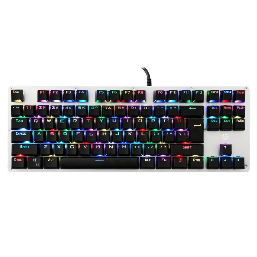 BÀN PHÍM CƠ. Keyboard HP GK-200S TKL Chính hãng (Phím cơ, 87 key, Blue ...