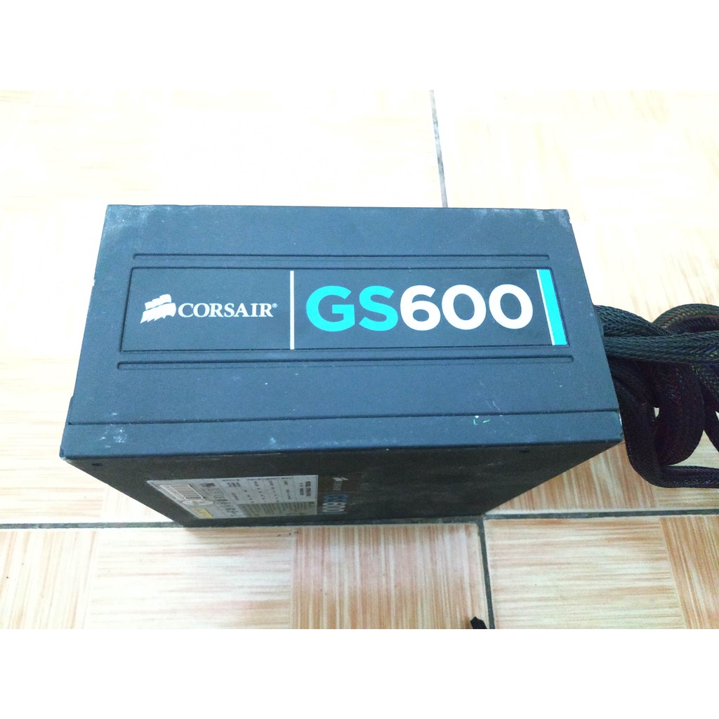Nguồn Corsair GS600 công suất thực 600W chuẩn 80 Plus | Shopee Việt Nam