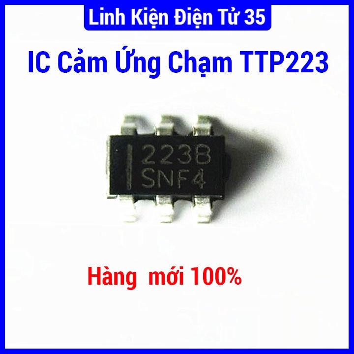 IC chức năng cảm ứng chạm TTP223 chân dán 6P | Shopee Việt Nam