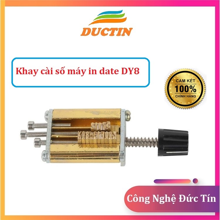 Khay cài lắp số máy in date DY8 dùng cho máy in ngày sản xuất và hạn sử ...