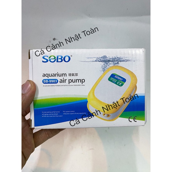 MÁY TẠO OXY 1 VÒI BỂ CÁ CẢNH SOBO SB 9903 | Shopee Việt Nam
