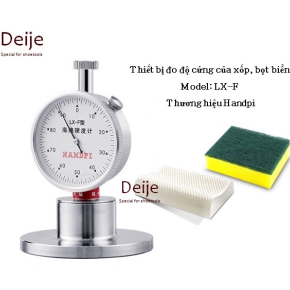 Thiết bị đo độ cứng xốp, mút, bọt biển LX-F HANDPI (Hàng có sẵn ...