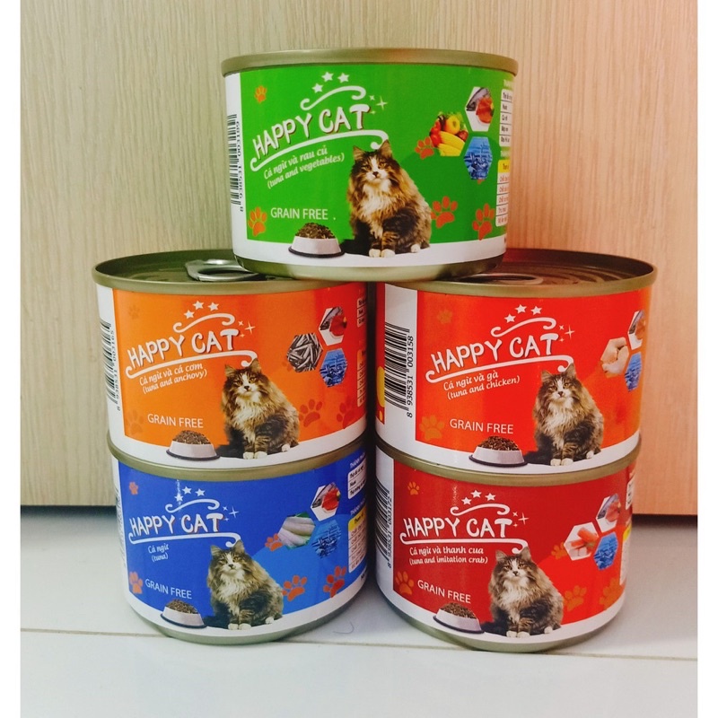 Pate Happy Cat 160gr ( Thức Ăn Ướt ) | Shopee Việt Nam