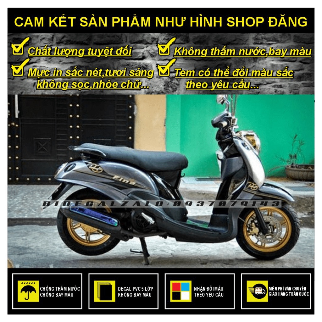 TEM RỜI MIO FINO CLASSICO MẪU PS THÁI - BI DECAL | Shopee Việt Nam