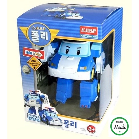 [ROBOCAR POLI☆KOREA] Robocar Poli Roy Helly Amber Robot Toy Set for ...