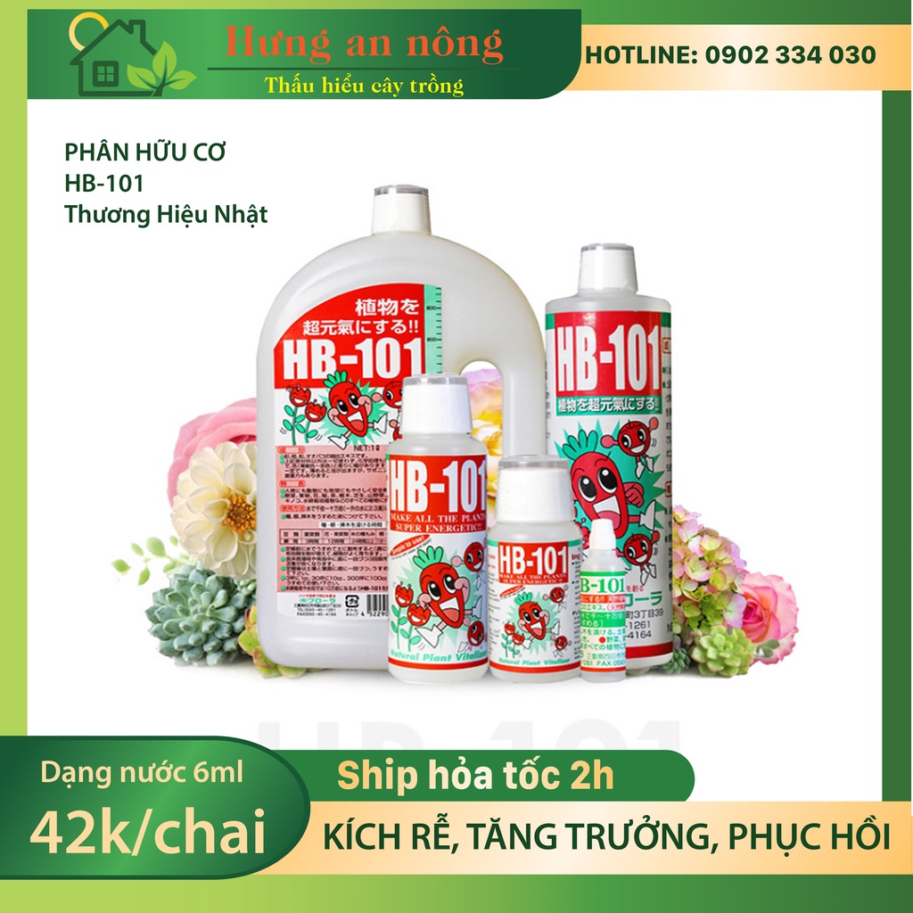 Phân bón HB-101 Nhật Bản, Dung dịch dinh dưỡng hữu cơ , kích rễ phục ...