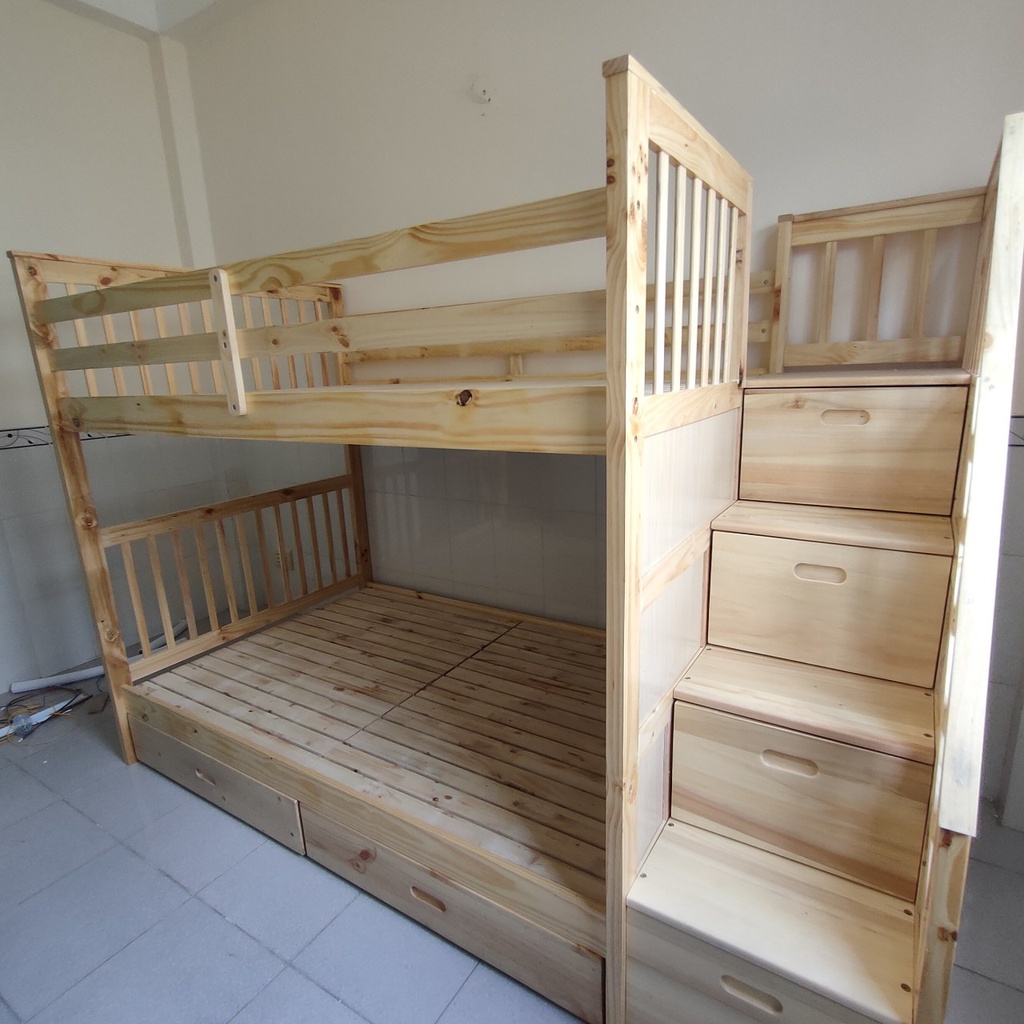 Giường tầng trên,dưới 1m2x2m Freeship (xem mẫu ở quận Phú nhuận ...