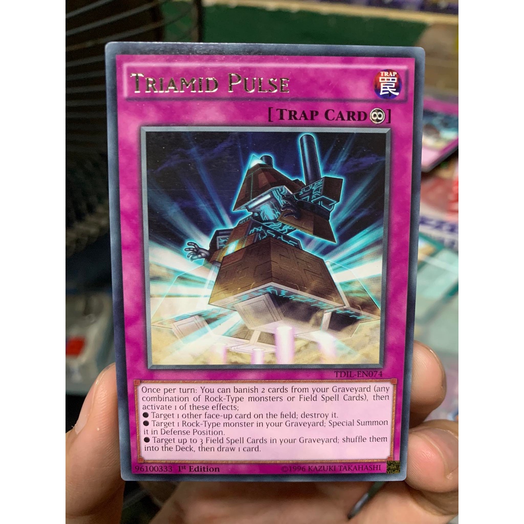 [ 01122024 ]Thẻ bài Yugioh TCG chính hãng "Triamid Pulse" (TDIL-EN074 ...