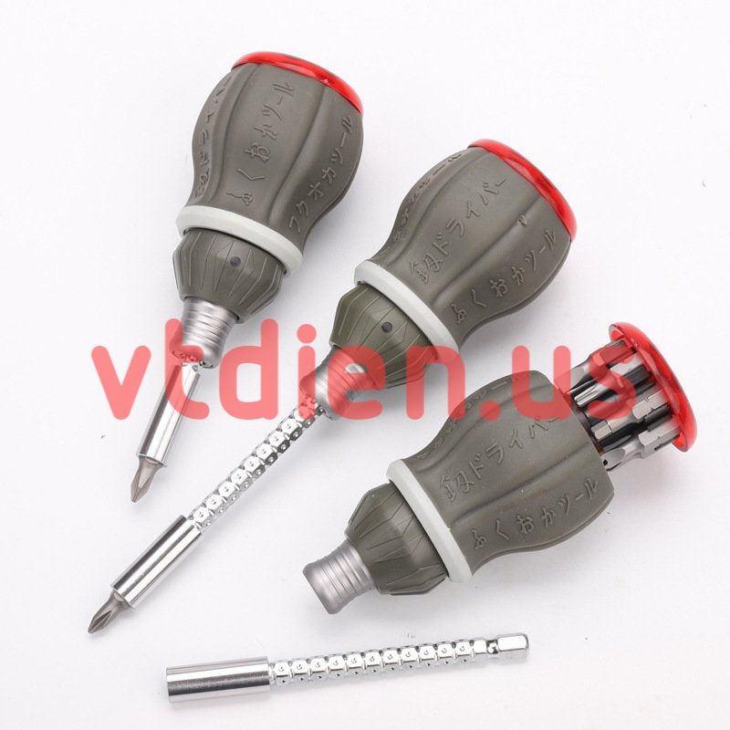 Tô vít tovit Nhật Bản mini Fukuoka nhiều đầu, tự động | Shopee Việt Nam