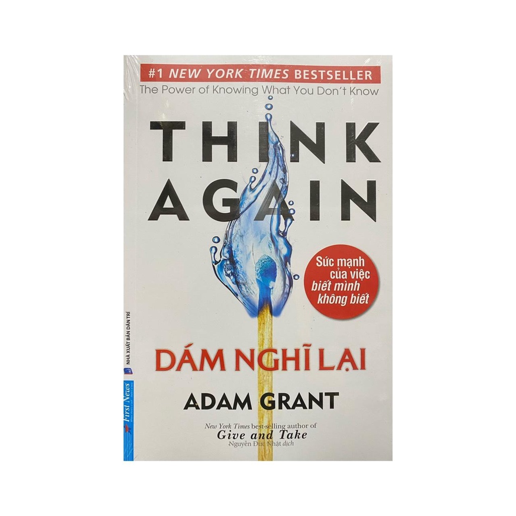 Sách - Think Again : Dám nghĩ lại ( First News ) | Shopee Việt Nam