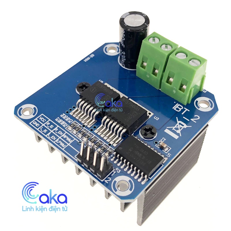 Mạch Điều Khiển Động Cơ DC BTS7960 43A High-Power Motor Driver | Shopee Việt Nam