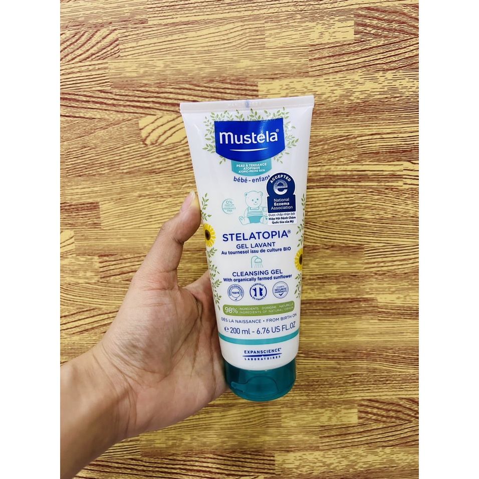 Gel tắm gội Mustela, Kem Dưỡng Da Mặt Và Cơ Thể Cho Trẻ Sơ Sinh & Em Bé ...
