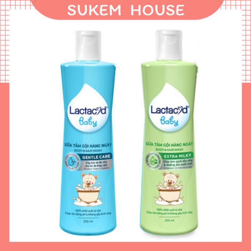 Sữa Tắm Gội Trẻ Em LACTACYD BABY chai 250ml | Shopee Việt Nam