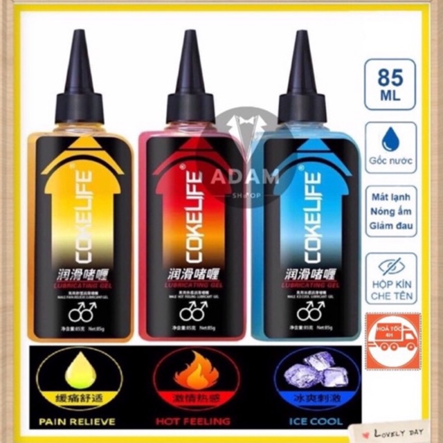 Gel bôi trơn giảm đau Cokelife superman 85ml | Shopee Việt Nam