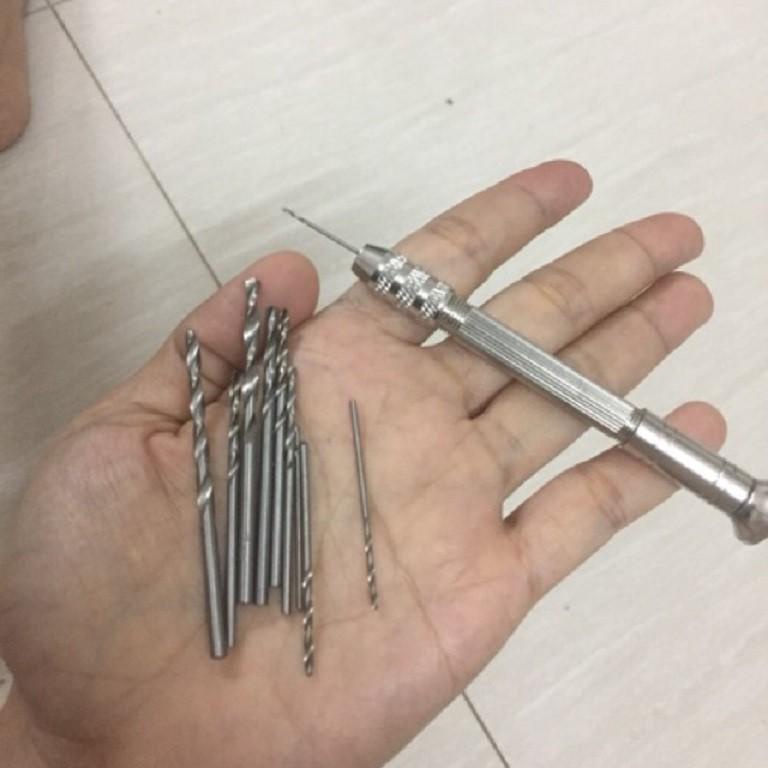 BỘ KHOAN TAY THỦ CÔNG MINI KÈM 10 MŨI KHOAN - THIẾT KẾ ĐA NĂNG | Shopee ...
