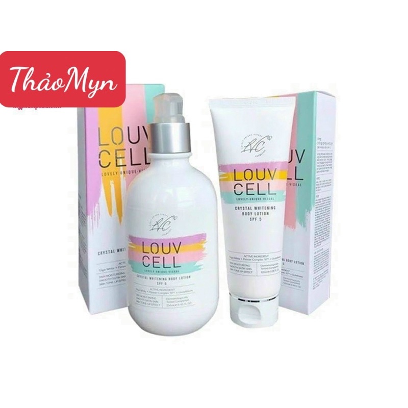Kem Dưỡng Trắng da body LOUV CELL 120ml, 250ml | Shopee Việt Nam