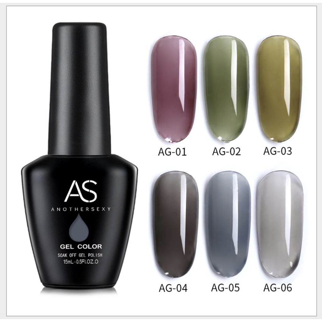 Sơn Gel Thạch AS Mã AG 15ml Chính Hãng | Shopee Việt Nam