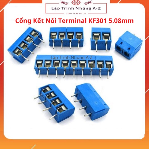 [Lập Trình Nhúng A-Z][131] Cổng Kết Nối Terminal KF301 5.08mm | Shopee ...